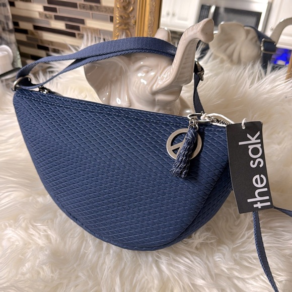 The Sak | Bags | The Sak Navy Blue Sling Bag 1x 5 12 X 3 In | Poshmark